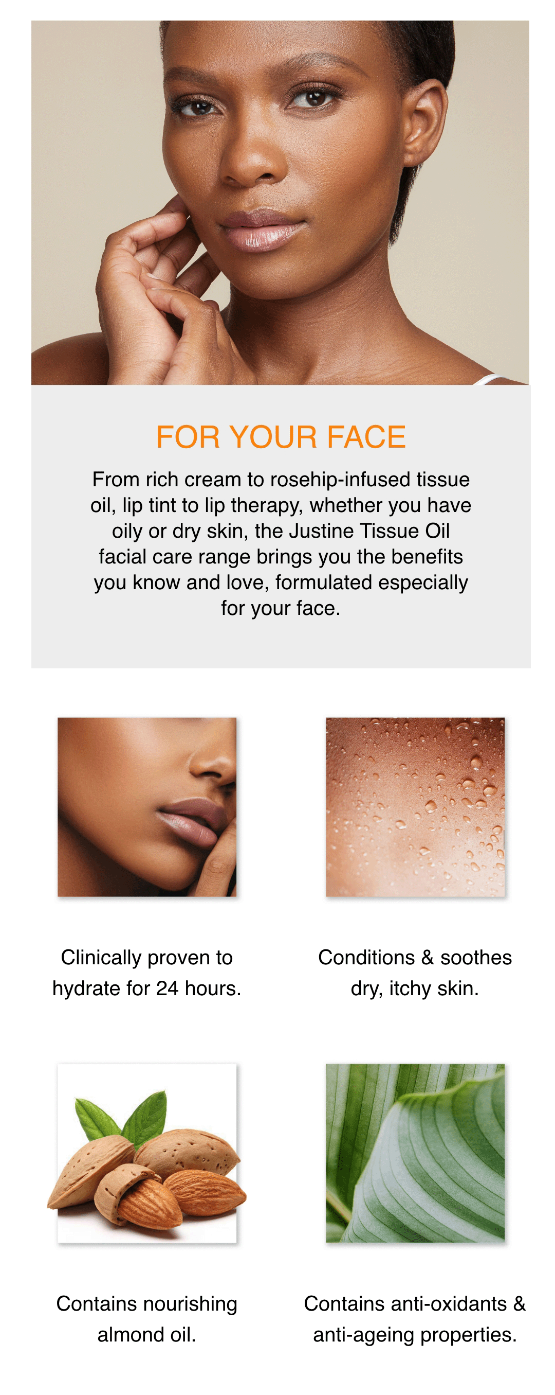 Tissue-Oil Range