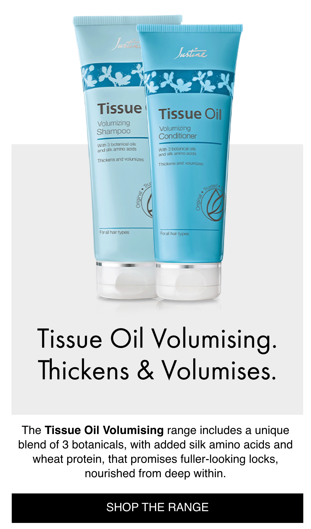 Tissue-Oil Range